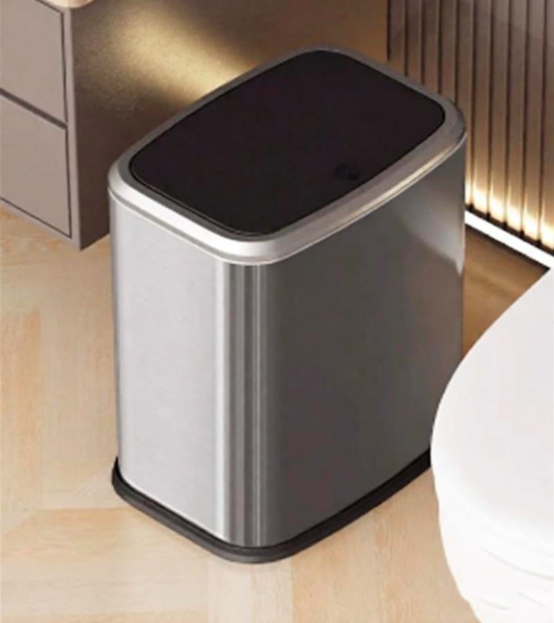 Poubelle à couvercle rabattable,poubelle d'hôtel,poubelle de bureau ...