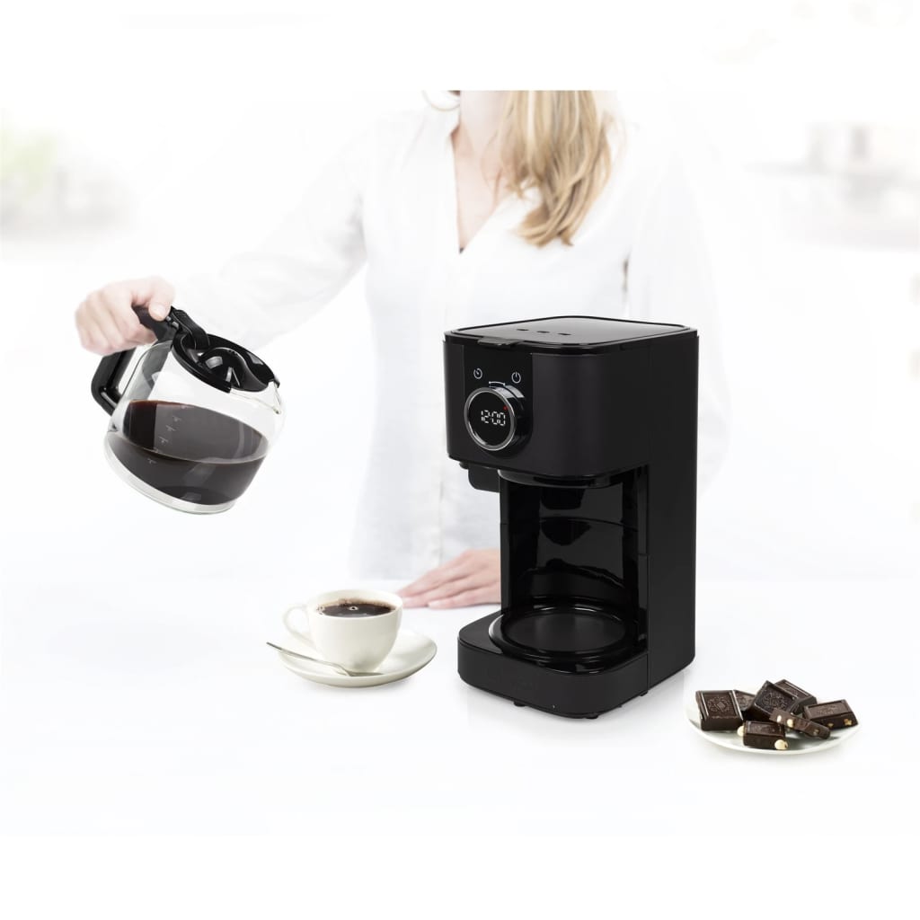 Princess Cafetera con Wi-Fi Moments 900 W 1,5 L negra | Leroy Merlin