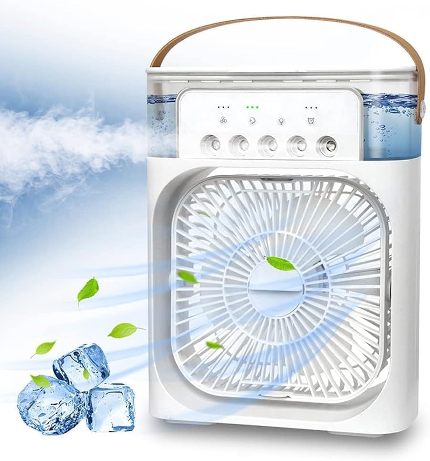 Aire acondicionado portátil - Enfriador - Ventilador de tres ...