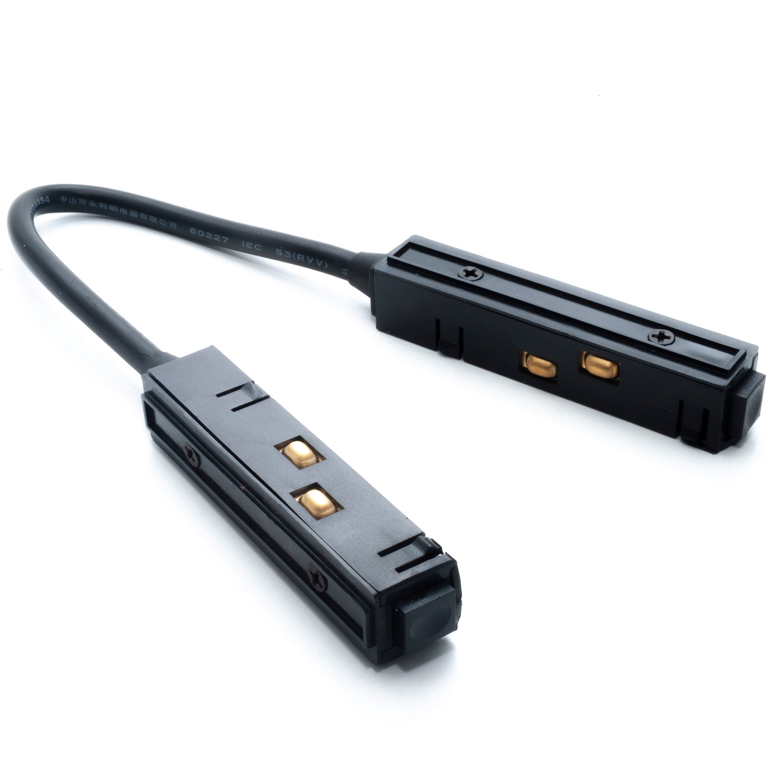 Conector lineal articulado 48V unión esquinas unión vía binaria ...