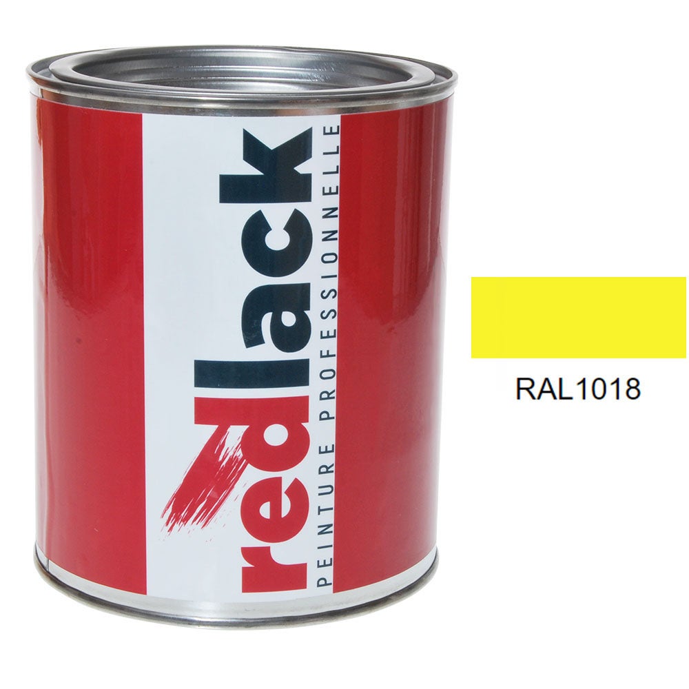 Pintura Amarillo Zinc RAL 1018 Satinado multisoporte 1L Redlack | Leroy ...