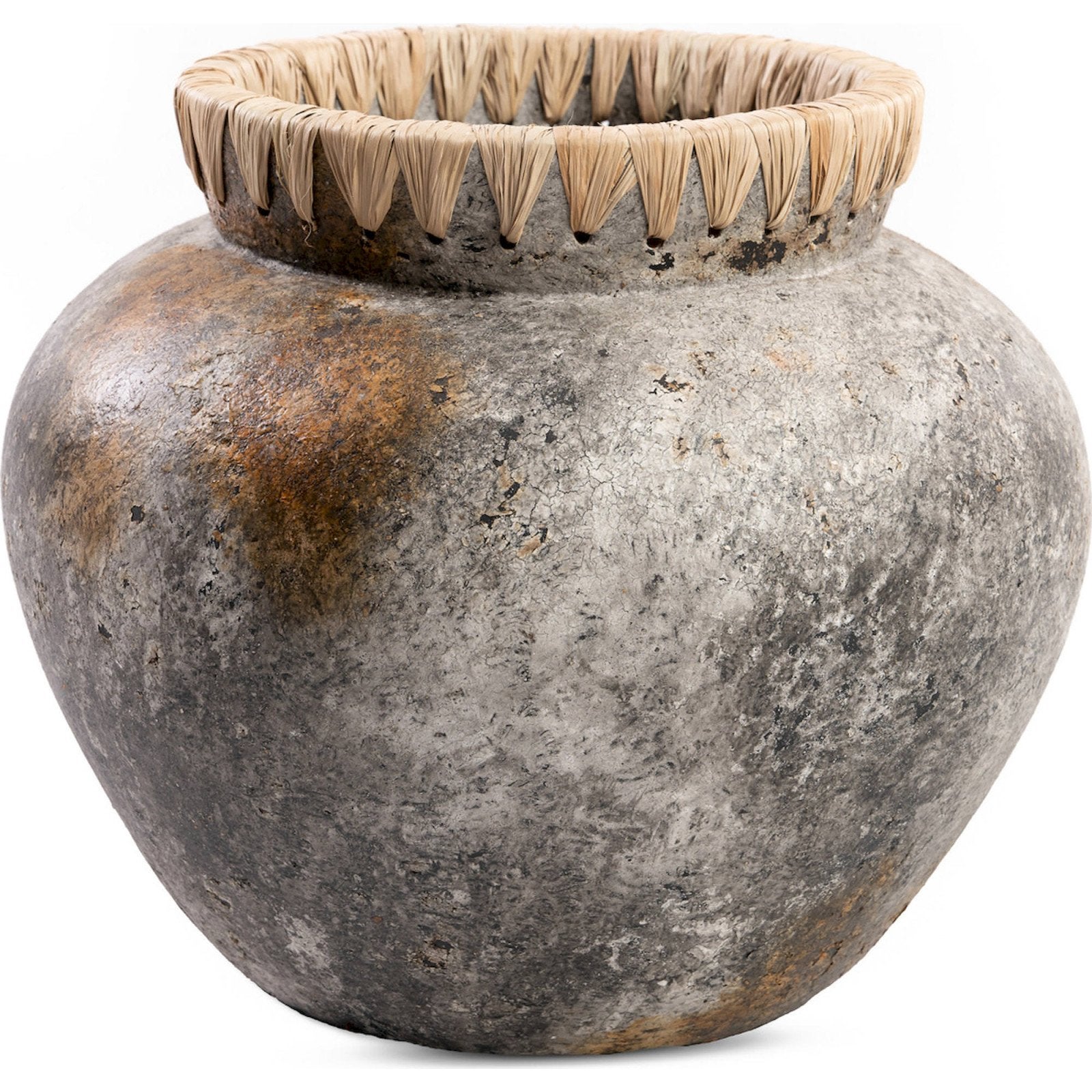 Vase Styly Vase gris antique et naturel | Leroy Merlin