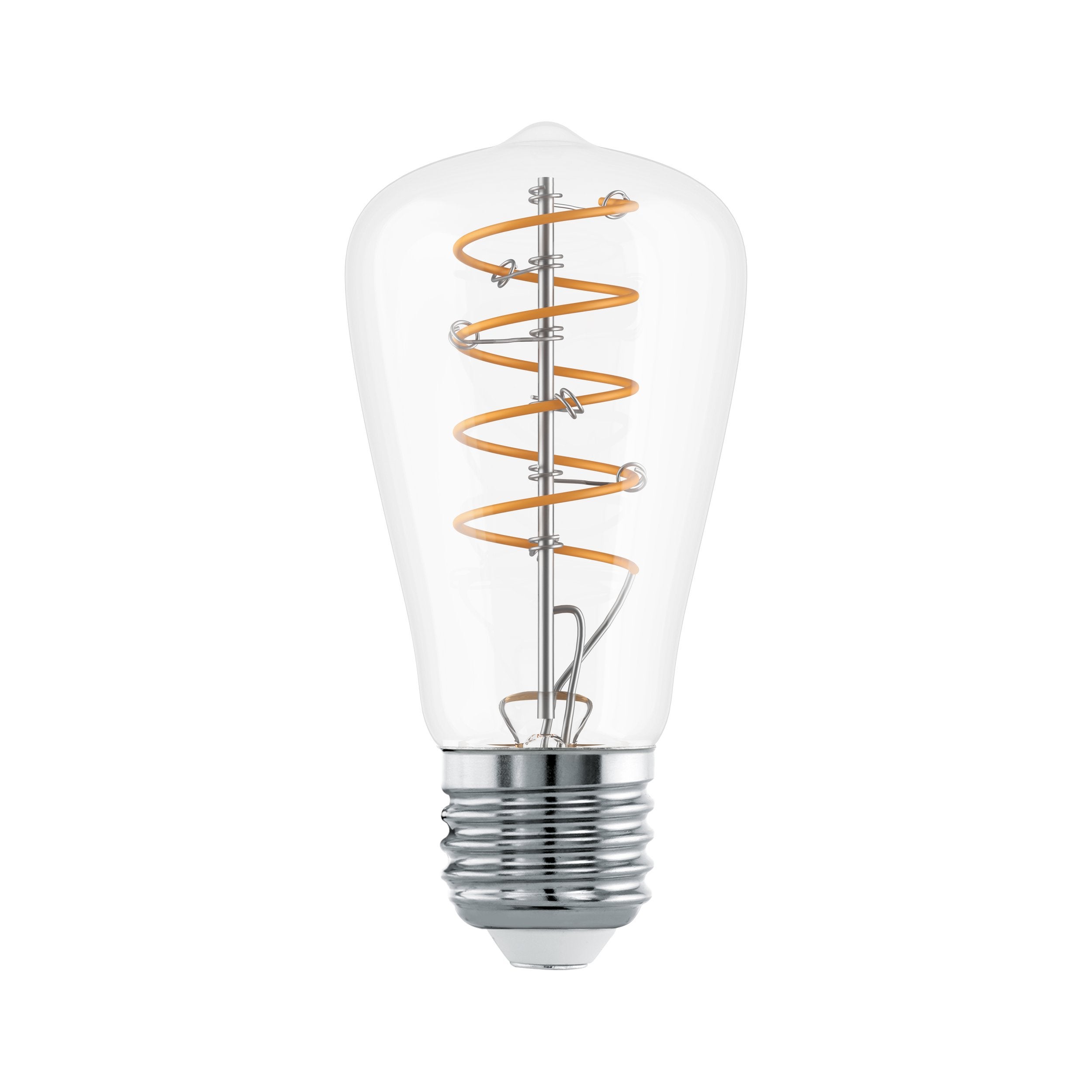 Ampoule EGLO LED E27 1X7,3W verre transparent | Leroy Merlin