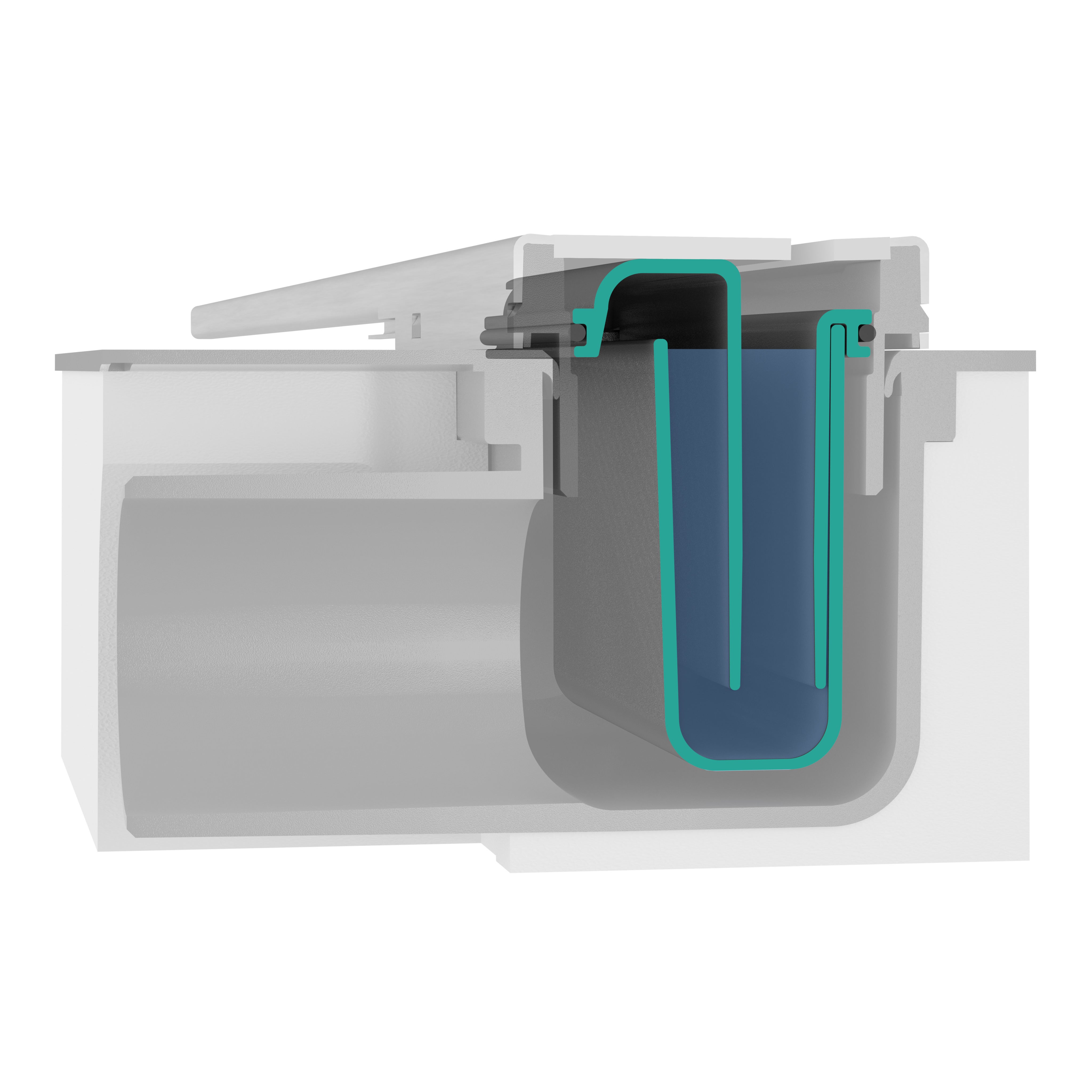 Hansgrohe RainDrain Flex Set de finition Caniveau de douche 1200mm ...