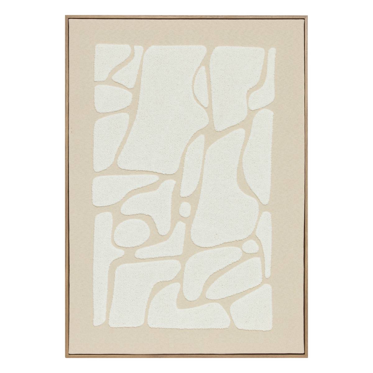 Toile 3D Ziad beige 50x70cm - Atmosphera créateur d'intérieur | Leroy ...