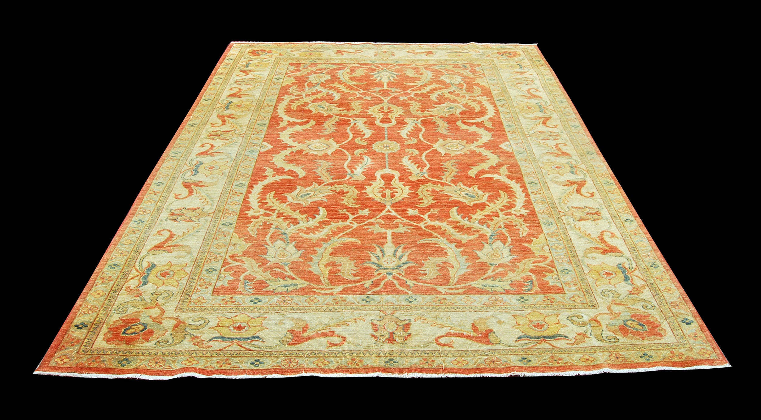 Hand knotted carpet Ziegler / Zigler Afghanistan / Pakistan CM 255x200 ...
