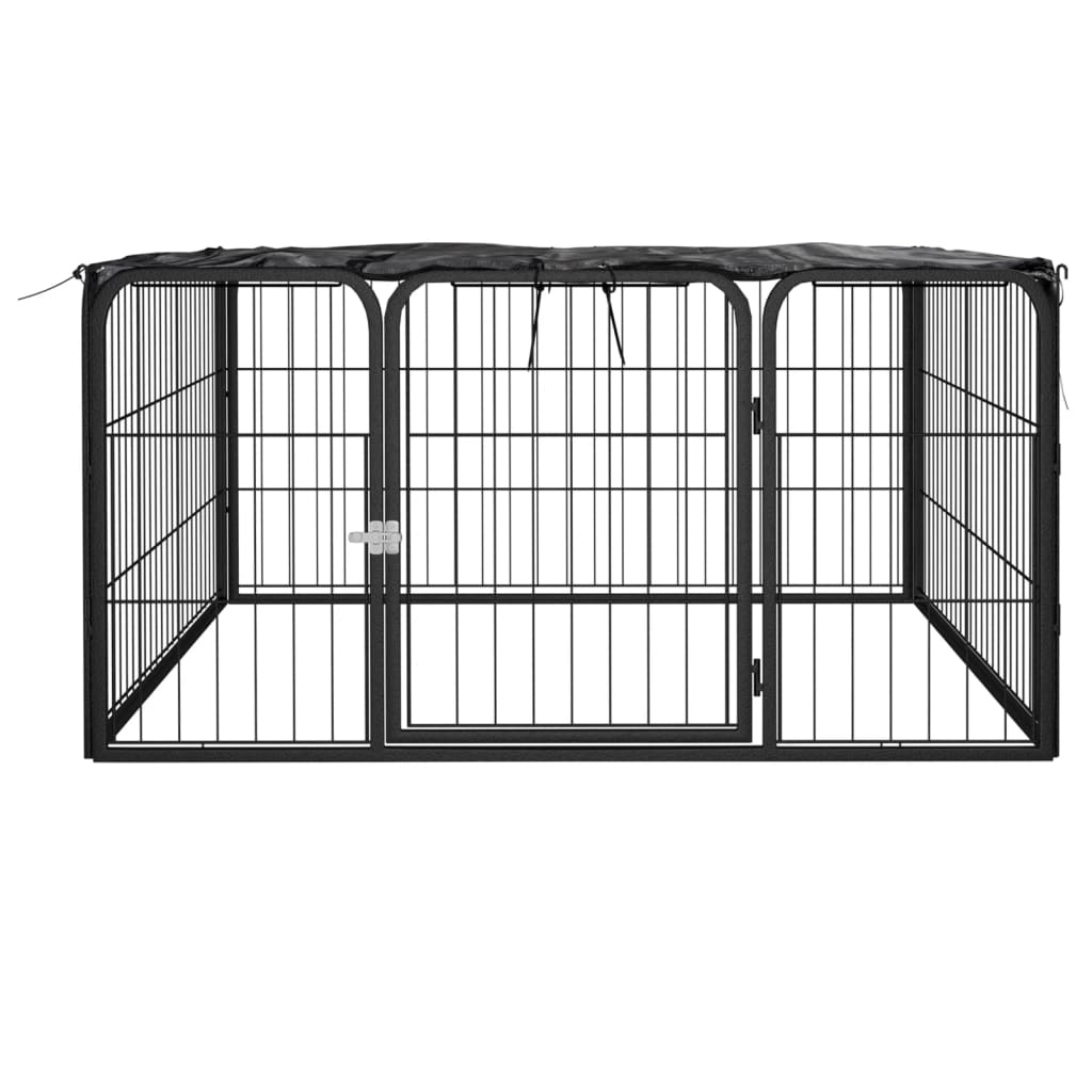 Corral para perros 4 paneles acero con recubrimiento en polvo | Leroy ...