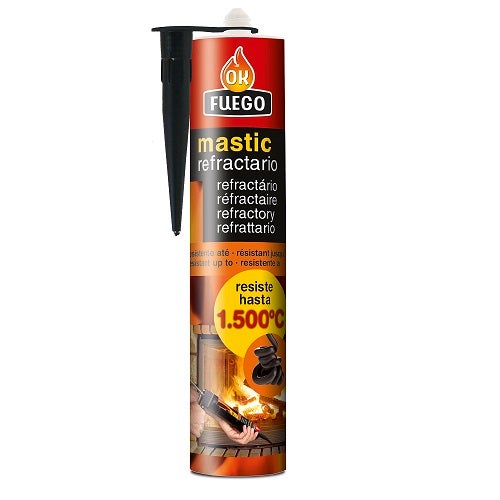 Mastic réfractaire Ok Fire FLOWER - 300 ml | Leroy Merlin