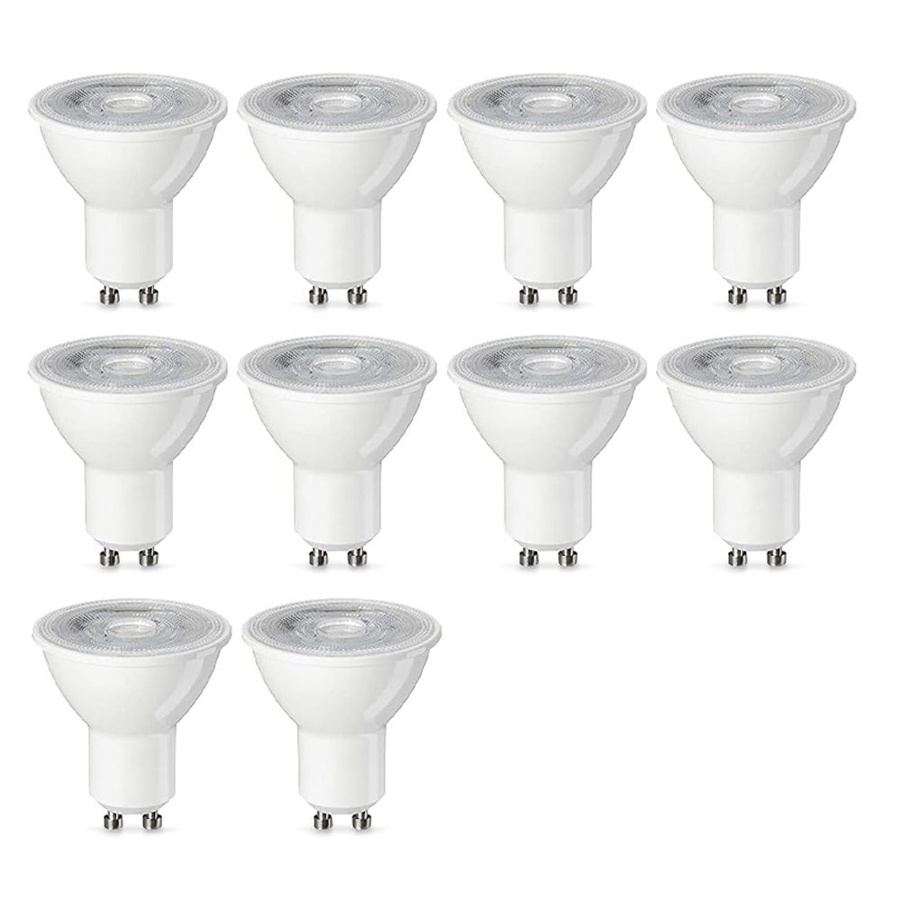Basics Lot de 10 ampoules spot LED GU10 4,7 W (équivalent 50 W) Blanc ...