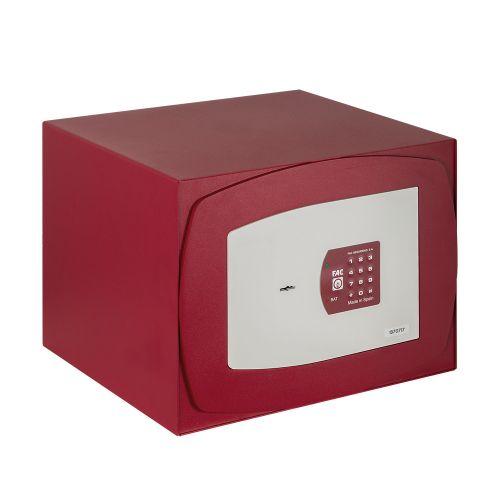 Caja fuerte FAC Red Box 2 con luz interior-Sobreponer. 42,2x35,4x32,3 ...