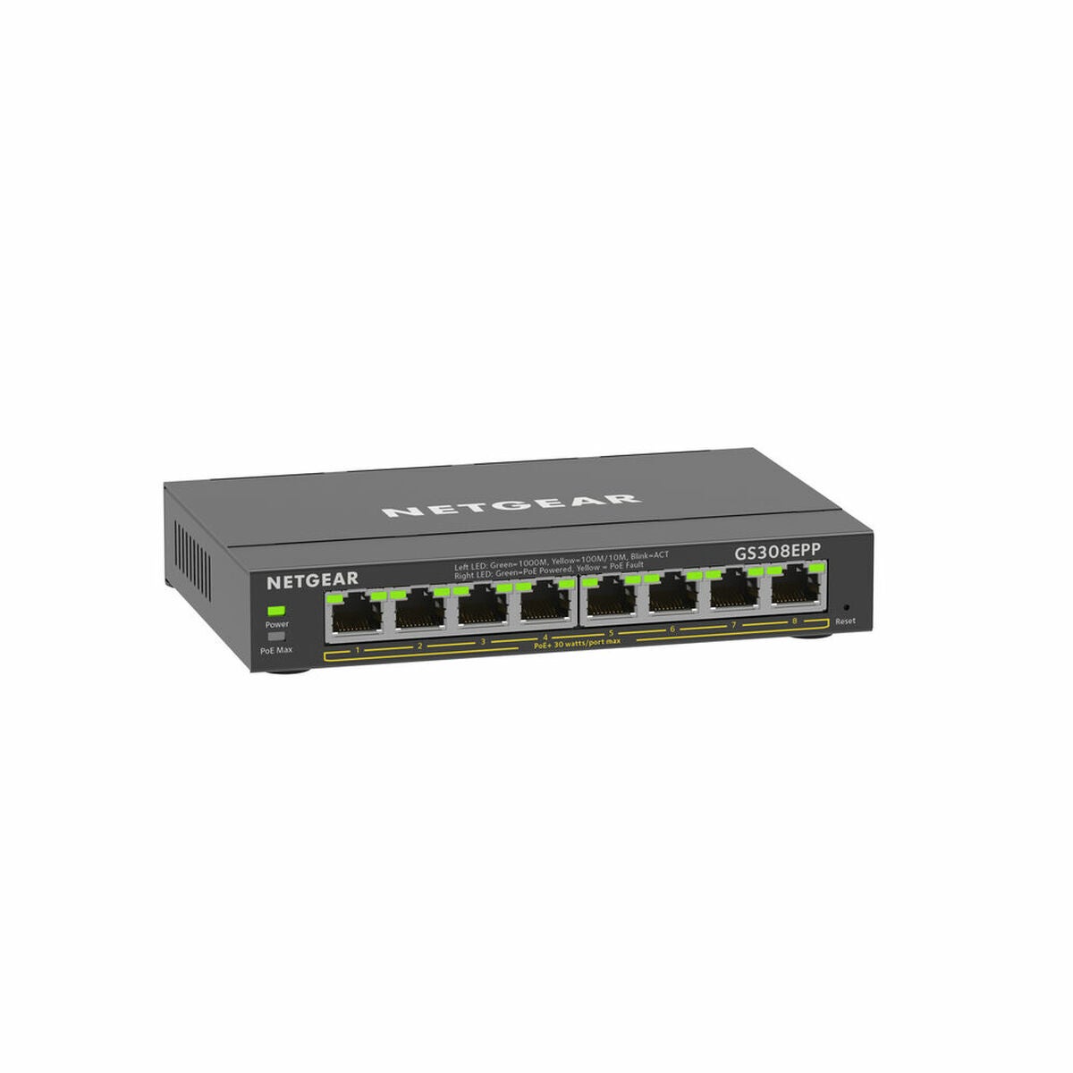 Switch Netgear GS308EPP-100PES RJ-45 | Leroy Merlin