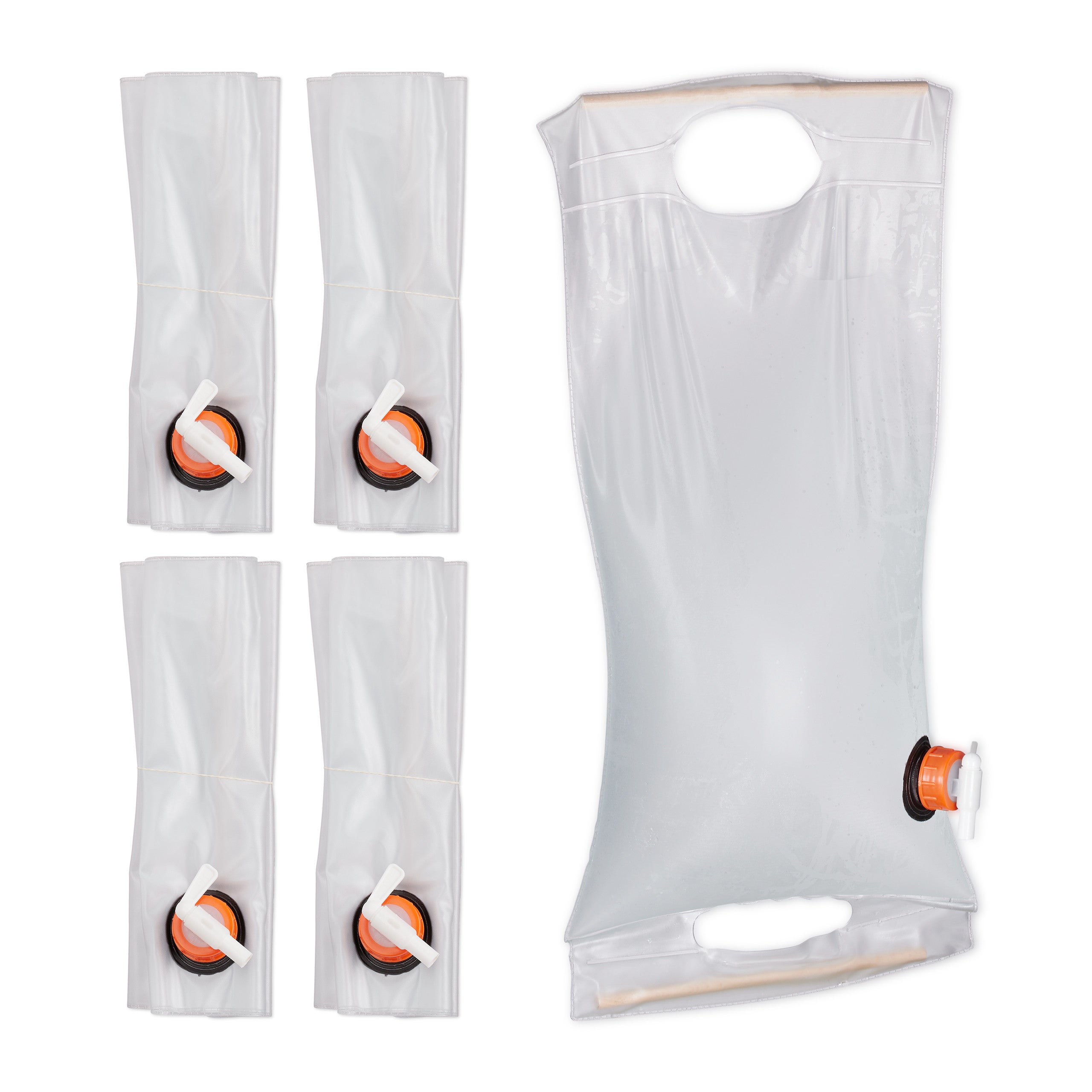 Poche d’eau 10 L pliable, lot de 5, Jerrycan jerricane Bidon d’eau ...
