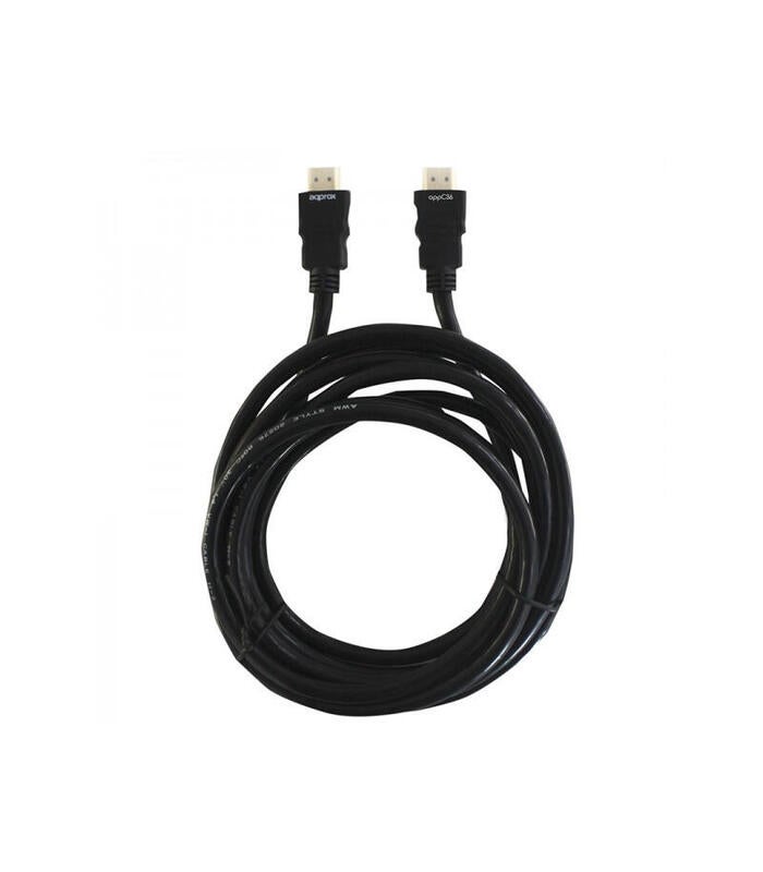 Approx cable hdmi 5m conectores m/m v1.4 negro | Leroy Merlin