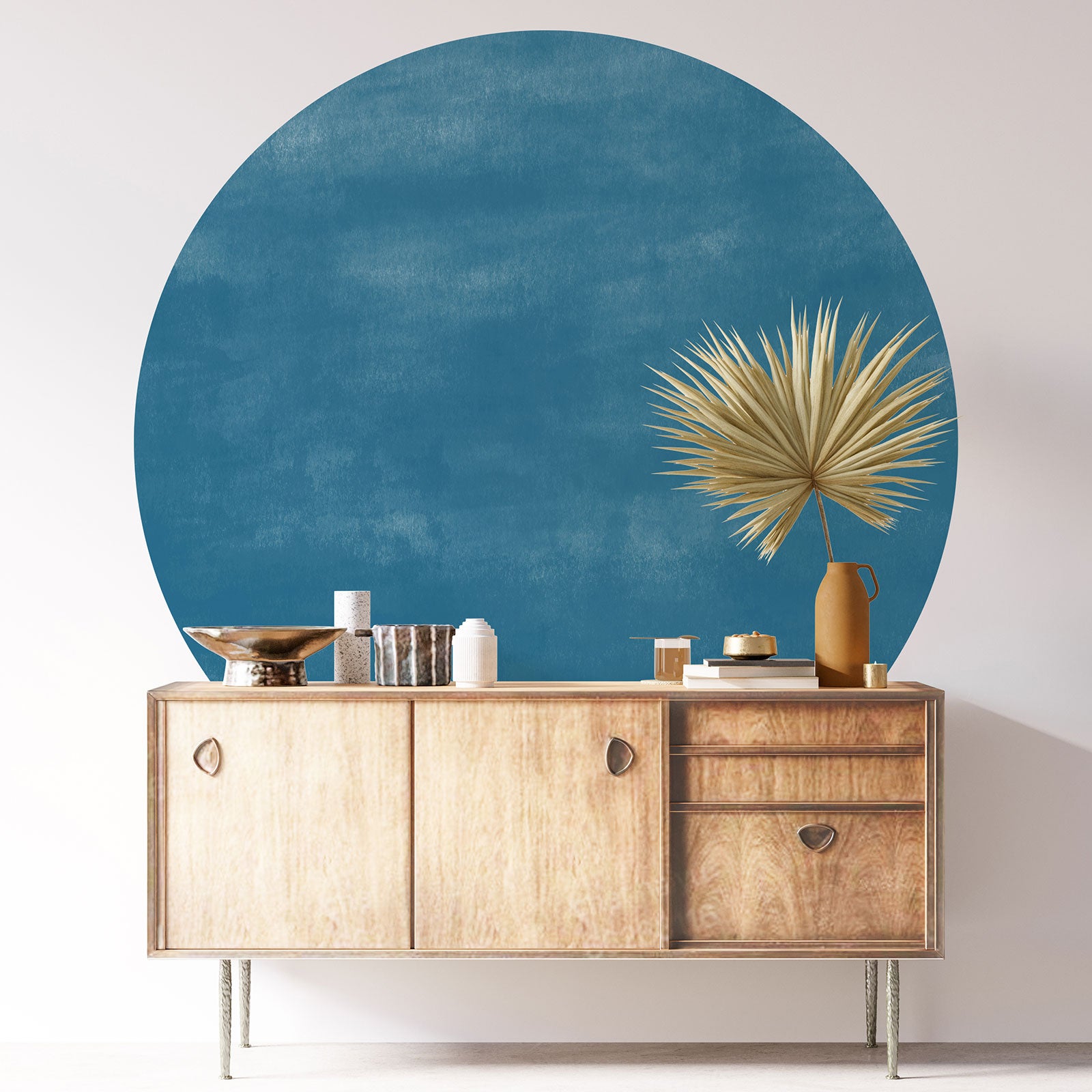 Sticker mural rond / cercle - Couleur Tendance 3617689890579 - Adhésif ...