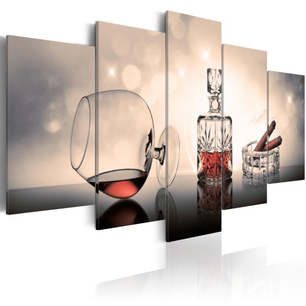 Tableau Vintage Symbols of Prosperity 200x100 cm | Leroy Merlin