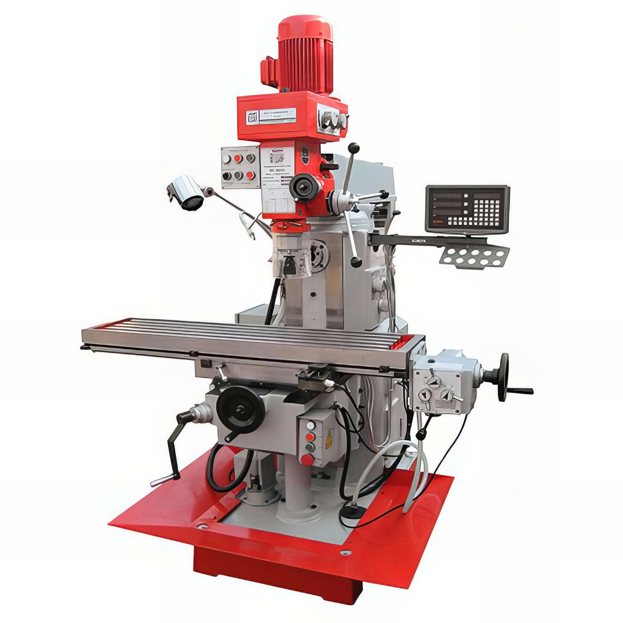 Fraiseuse verticale métal inclinable et horizontale numérique D. 25 mm ...