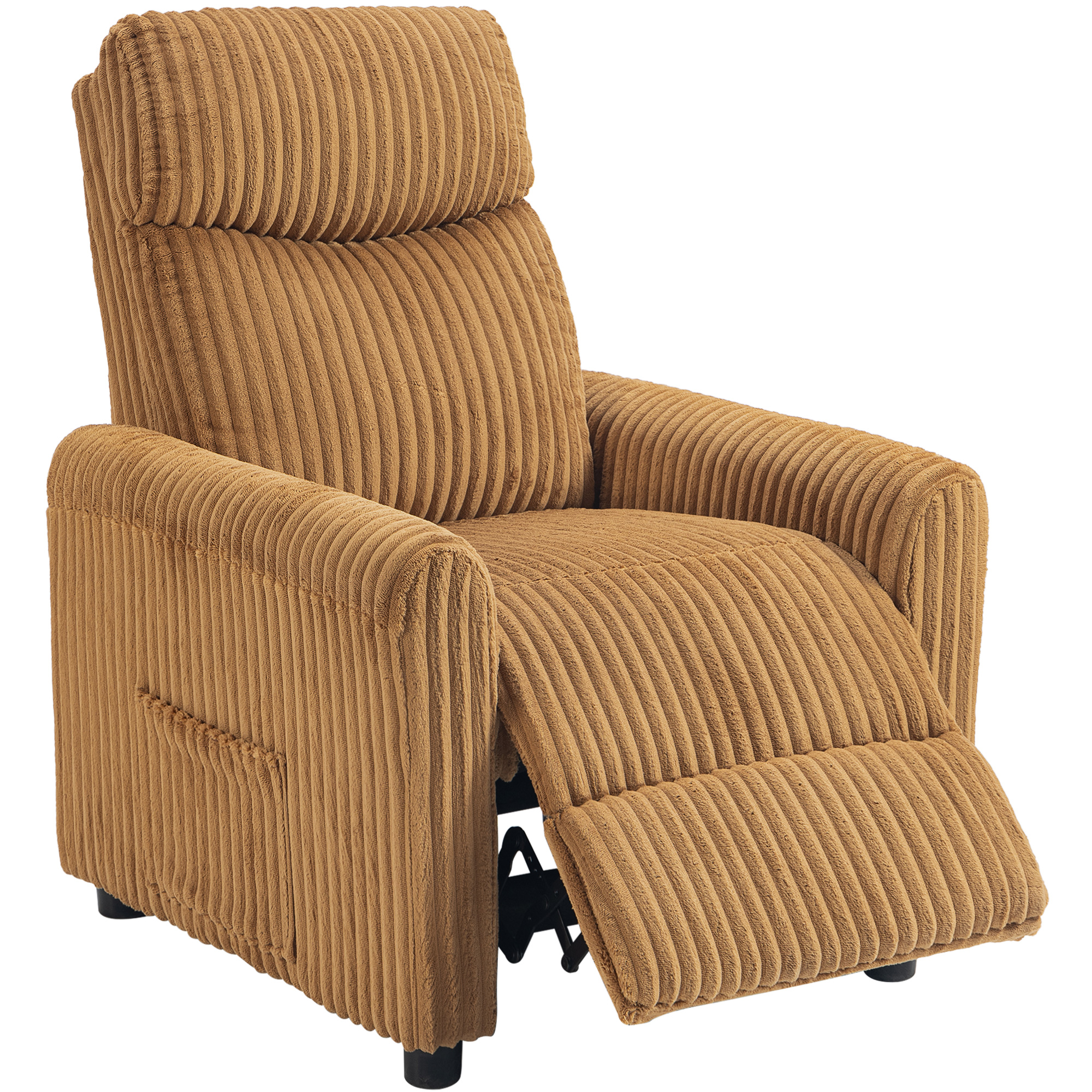 Sillón Relax Reclinable Manual Tapizado Pana Instalación Rápida ...