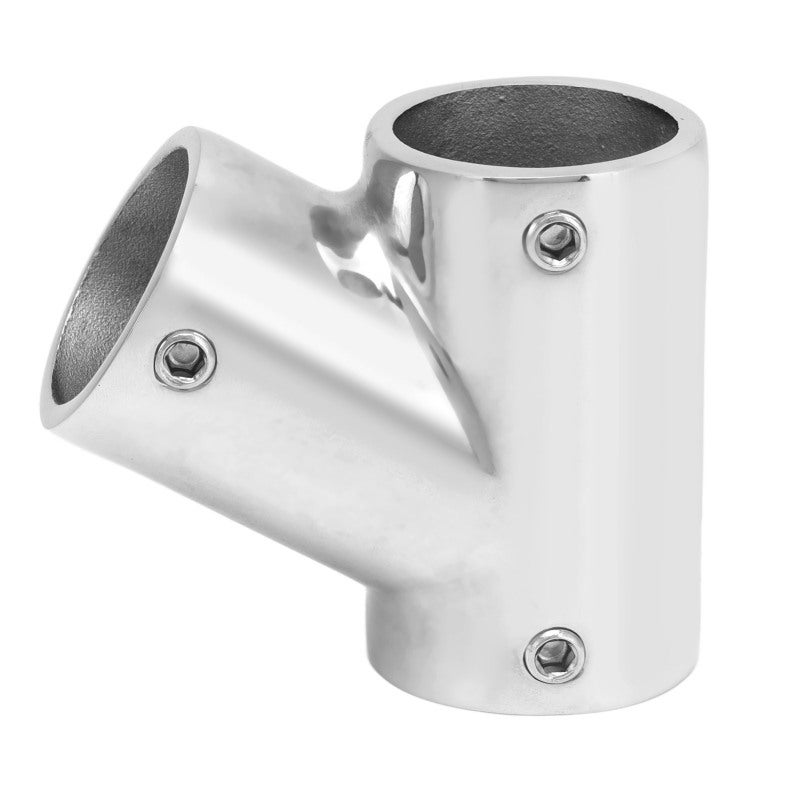 Raccord de main courante pour tube de bateau, 60°, 3 voies, en acier ...