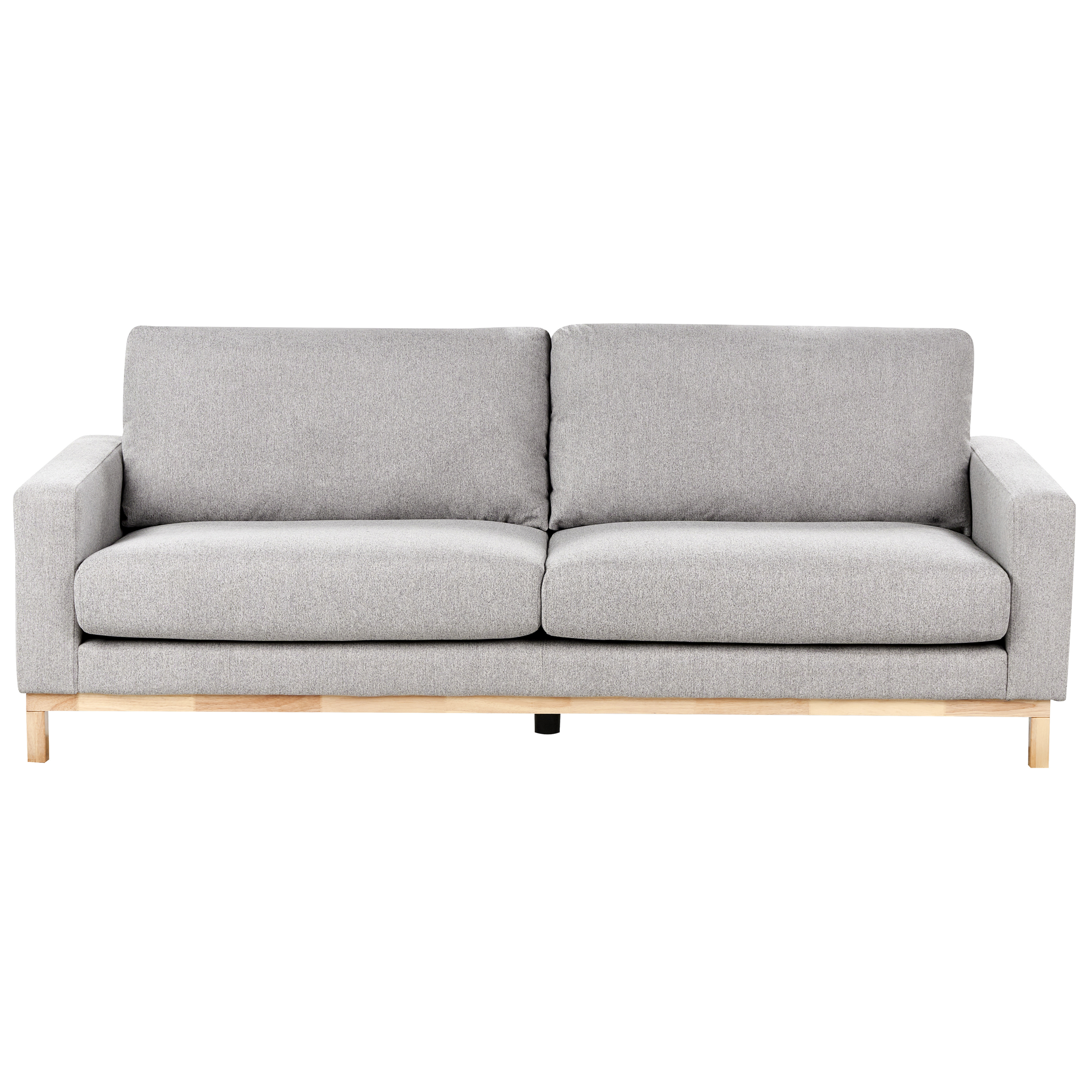 Canapé 3 places SIGGARD Tissu Gris | Leroy Merlin