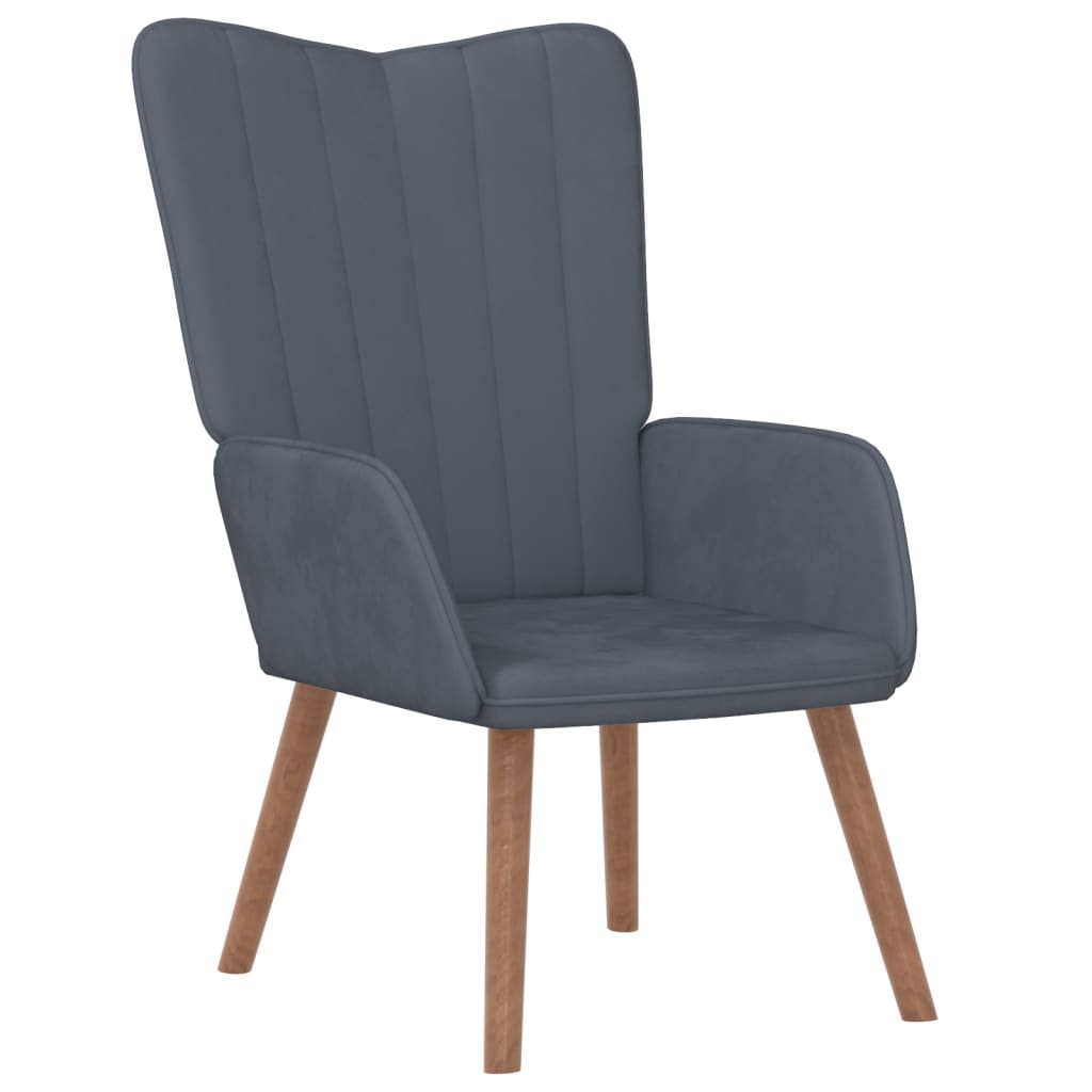 Chaise de relaxation | Fauteuil de relaxation | Chaise de Salon Gris ...