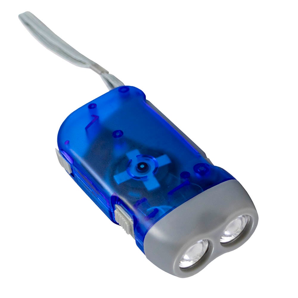 JBM LINTERNA DE DINAMO DE 2 LEDS - ANONIMA | Leroy Merlin