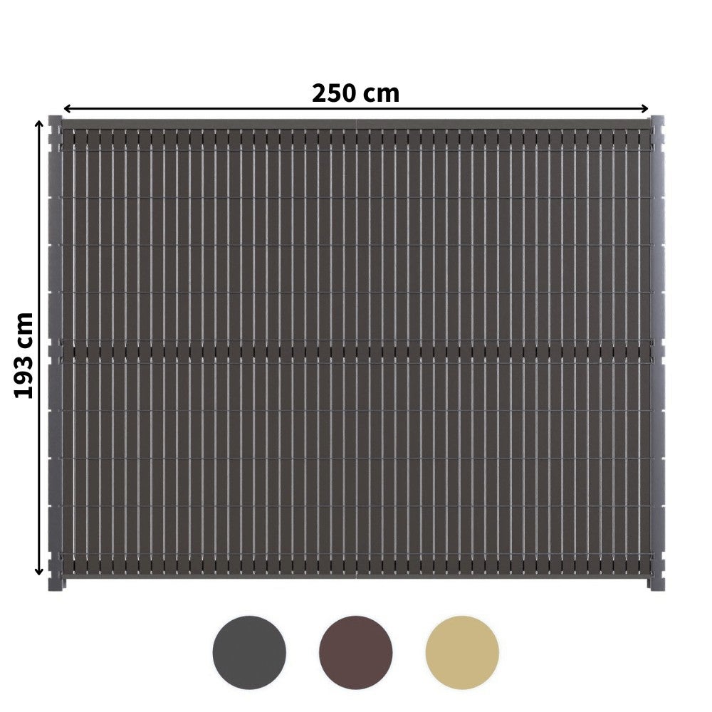 Kit Oscurante Composito - L2,5 x H1,93m - Grigio Antracite - Alta ...