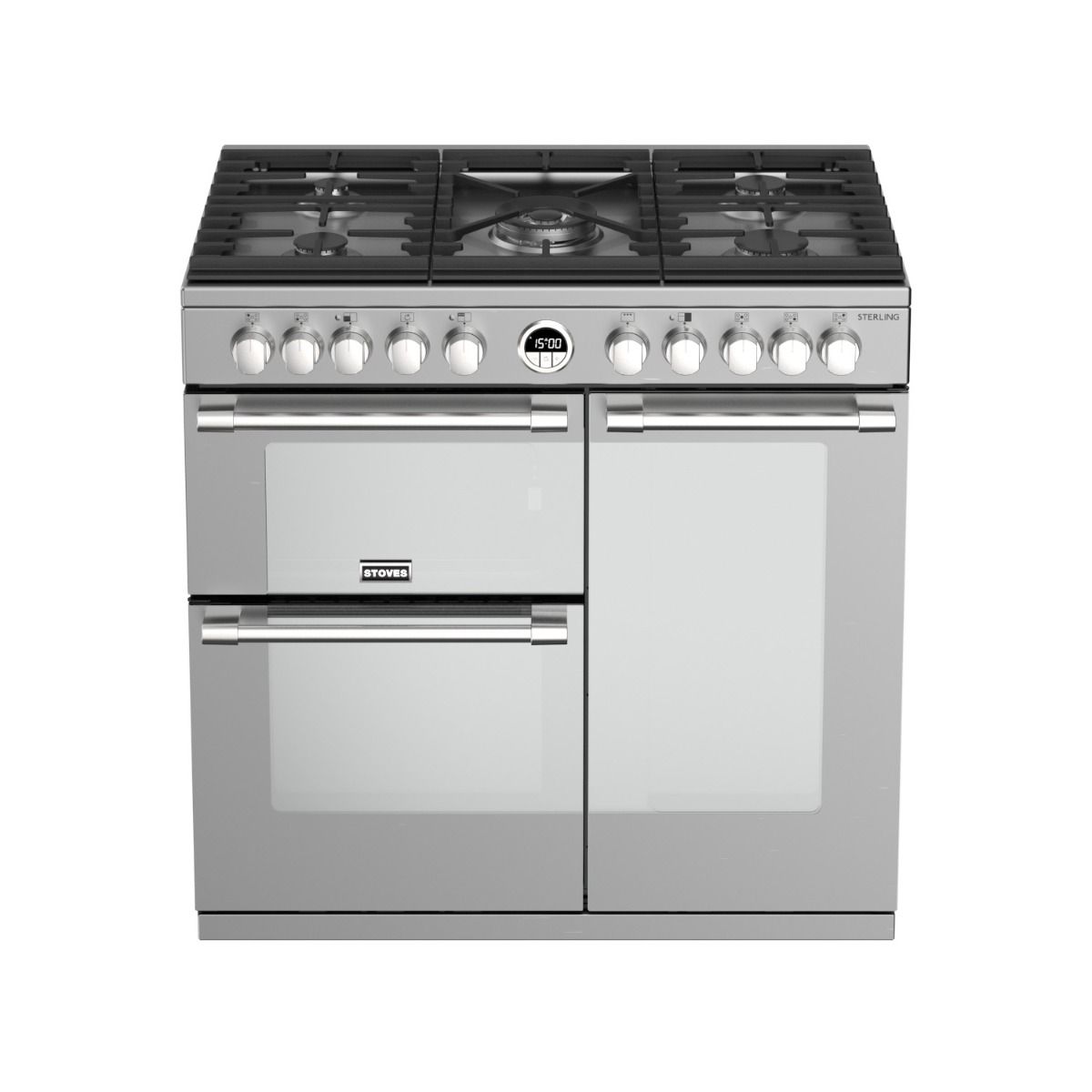 Piano de cuisson dessus gaz STOVES PSTERS90DFSS | Leroy Merlin