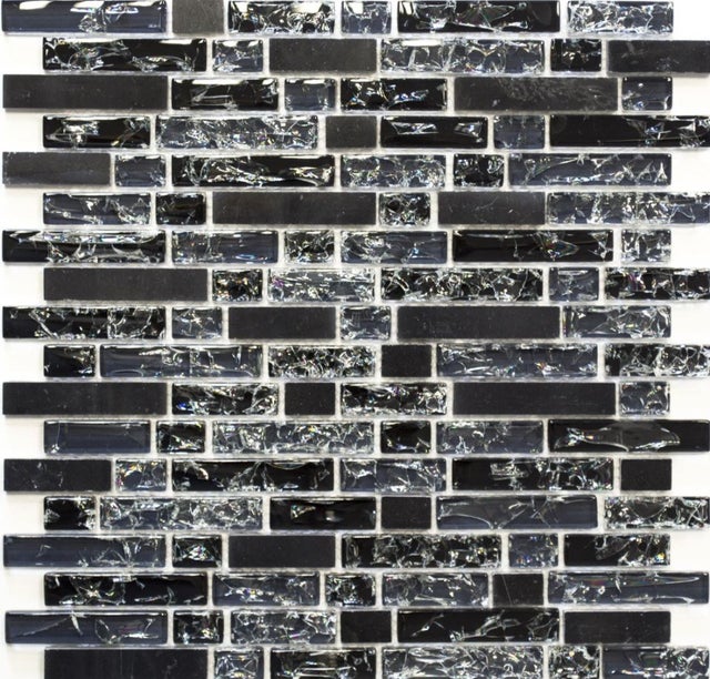 Faience mosaique noir au meilleur prix | Leroy Merlin
