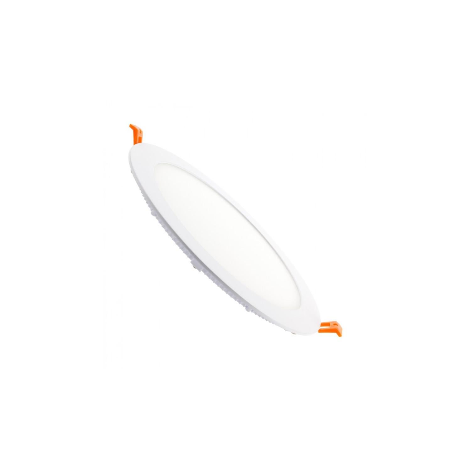 Ledkia - Placa LED 18W Circular SuperSlim Corte Ø205 mm , 3000K Blanco ...
