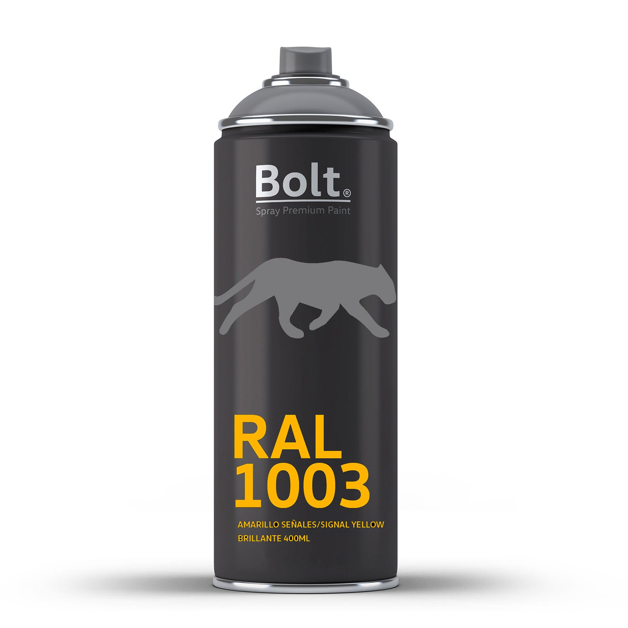 Spray Bolt Premium Acrílico Brillante Ral 400 Ml (RAL 1003 Amarillo ...