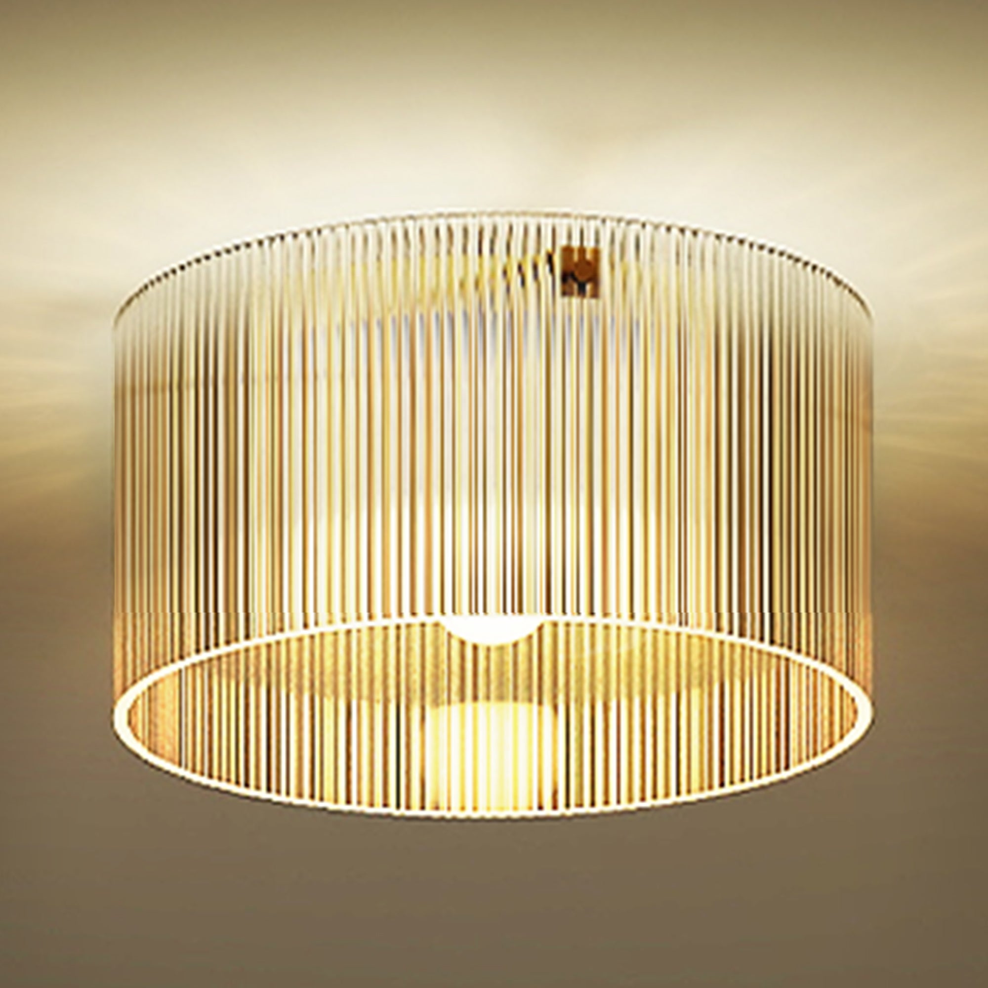 Lampe de plafond LED 40W, Base E27, Design moderne, S'applique au salon ...