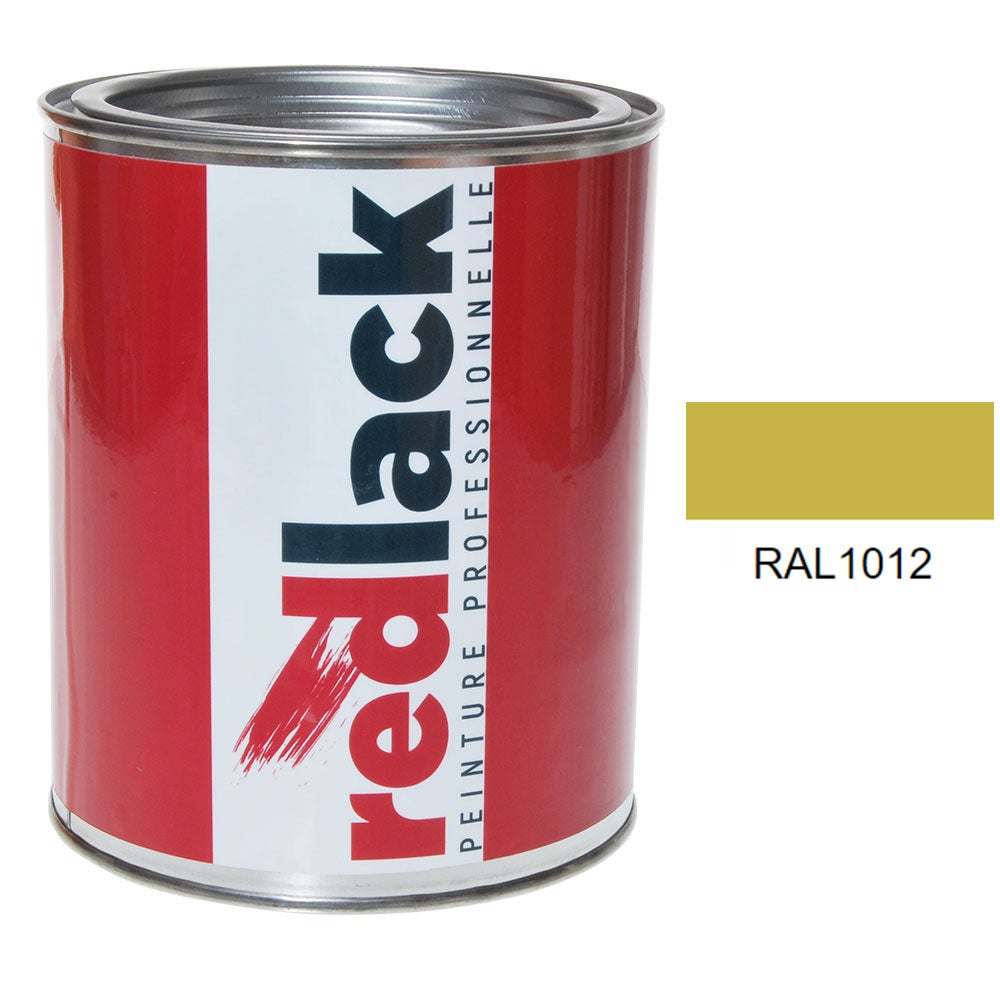 Redlack Pintura RAL 1012 Satinado multisuperficie 1L | Leroy Merlin