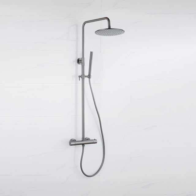Fortifura Calvi Ensemble de douche pluie - thermostatique - douche ...