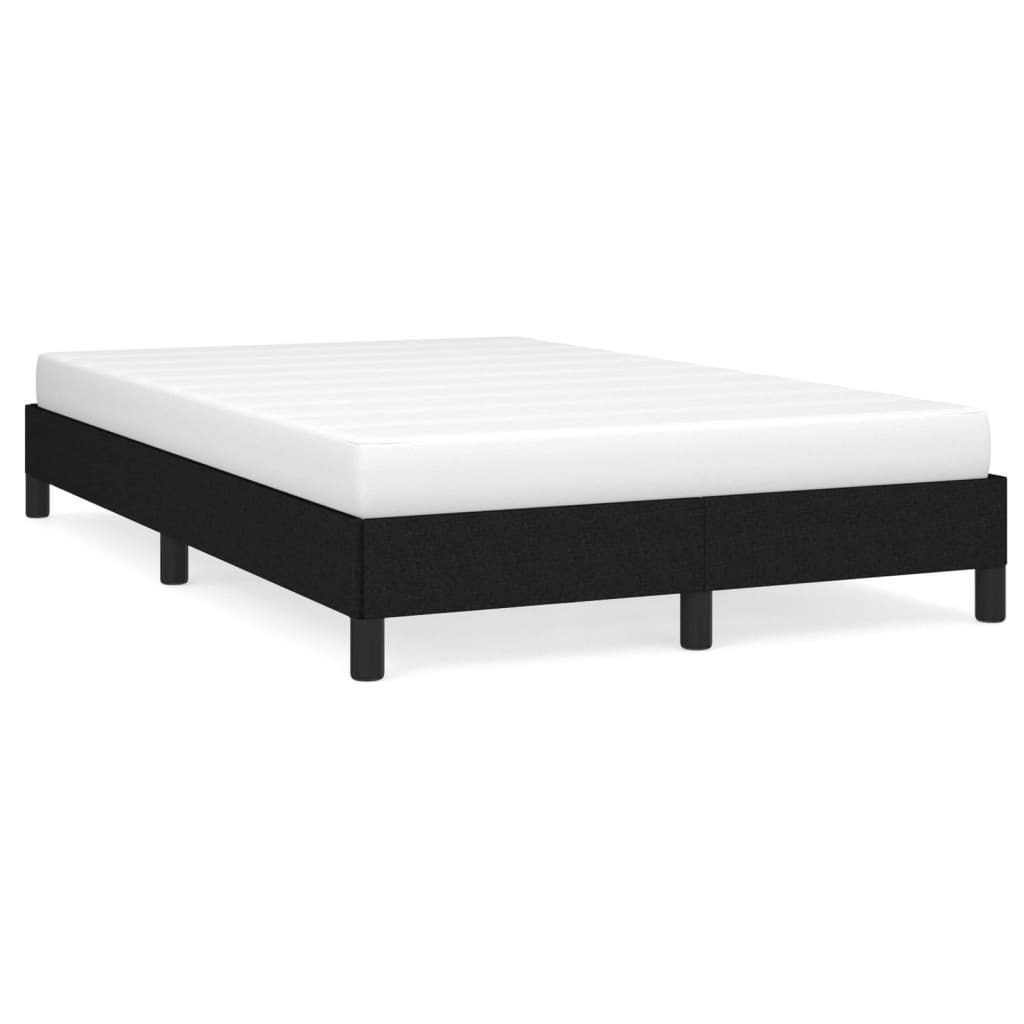 Lit double | Lit adulte | Cadre de lit Noir 120x200 cm Tissu209408 ...