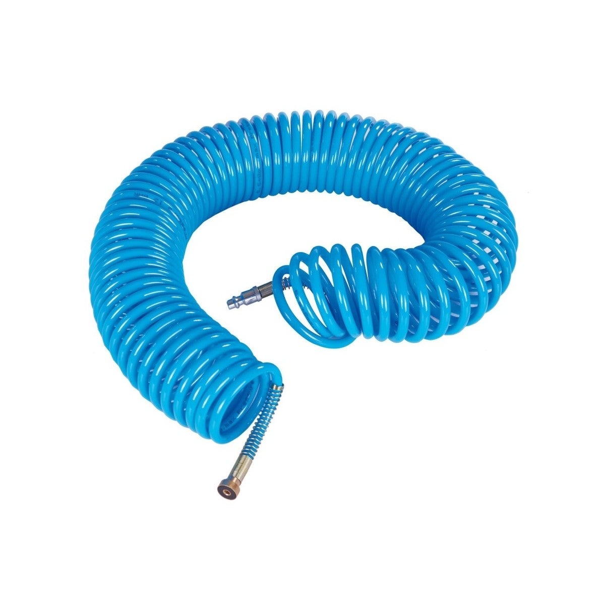 Tuyaux air comprimé PU 15 mètres 12 bar 2 raccords + 2 écrous fraisés ...