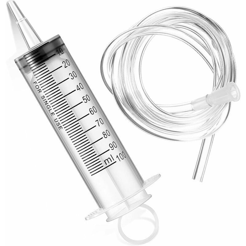 Seringue en Plastique avec Tube Grande Seringue en Plastique avec Tuyau ...