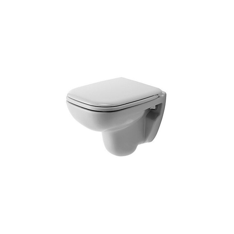 WC suspendu D-CODE COMPACT ti 350x480mm Glaçage hygiénique blanc | Bricoman