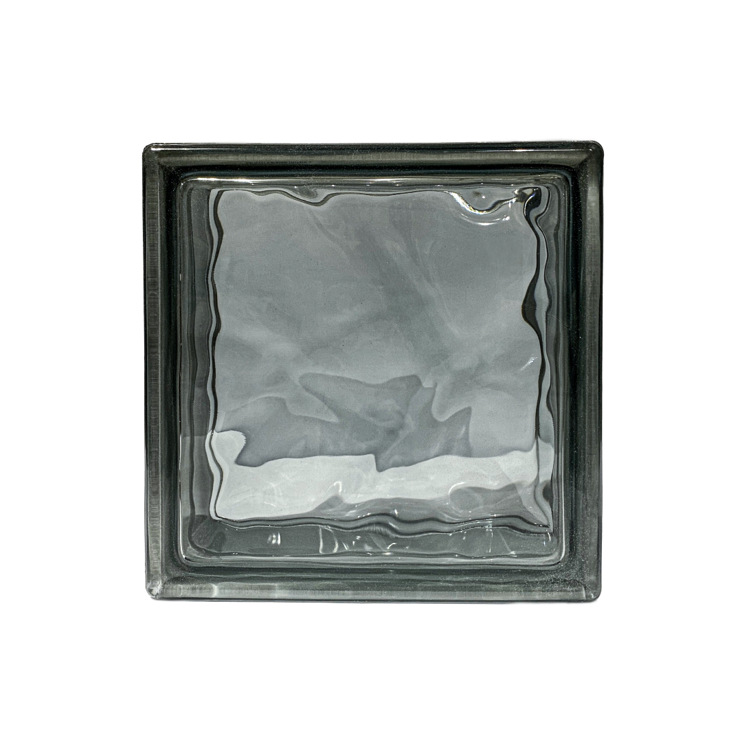 Brique de verre Smart Nuagèe Coloré dans la masse Grey | Dimensions ...