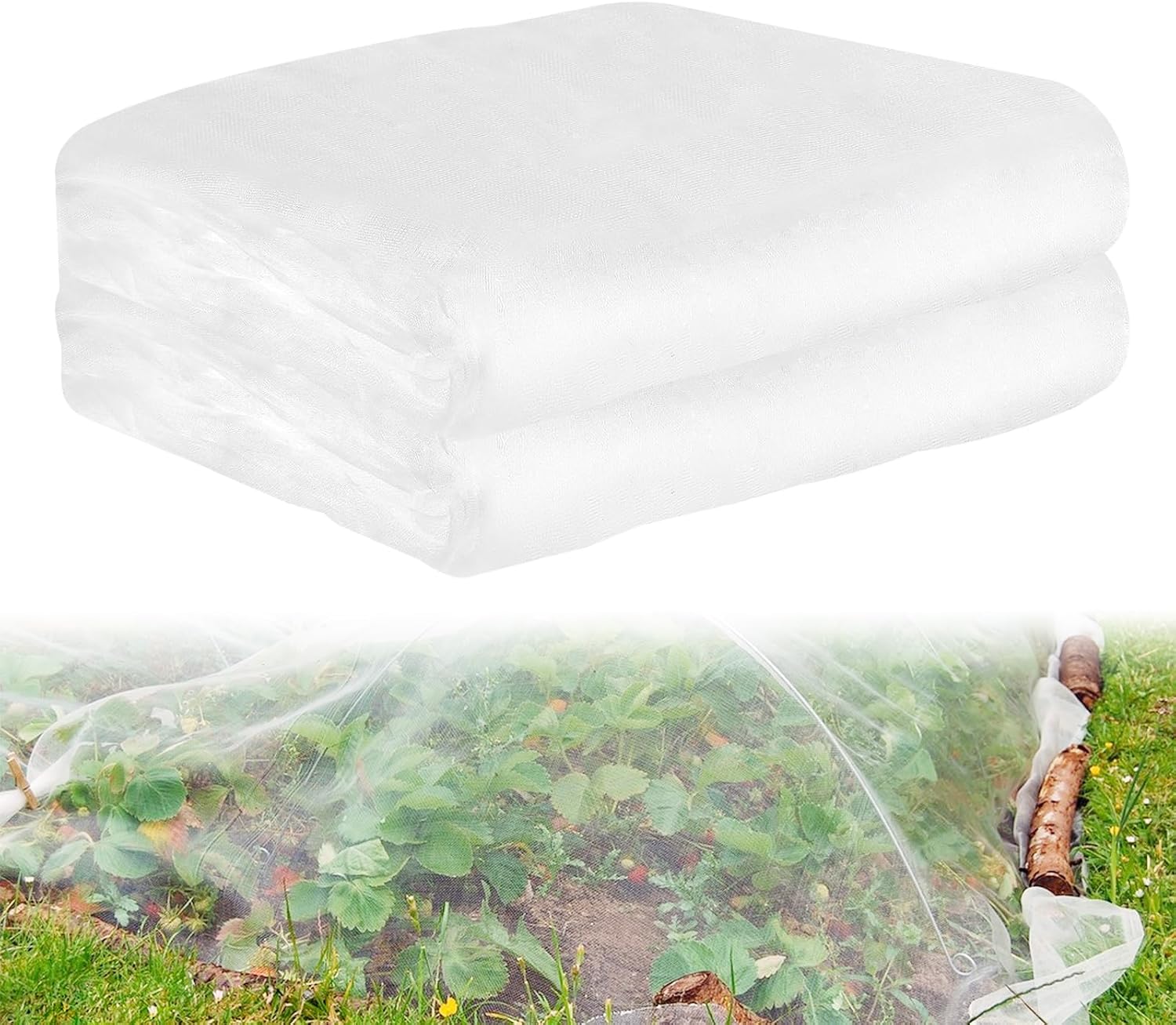 Red para insectos de 3 m x 10 m, malla fina para jardín, cortable ...