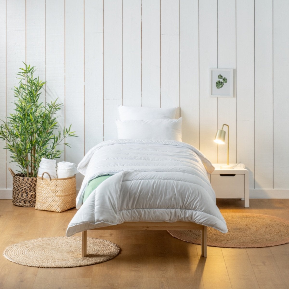 Couette enfant Coton Bio lit évolutif extensible - 140 x (150 + 50) cm ...