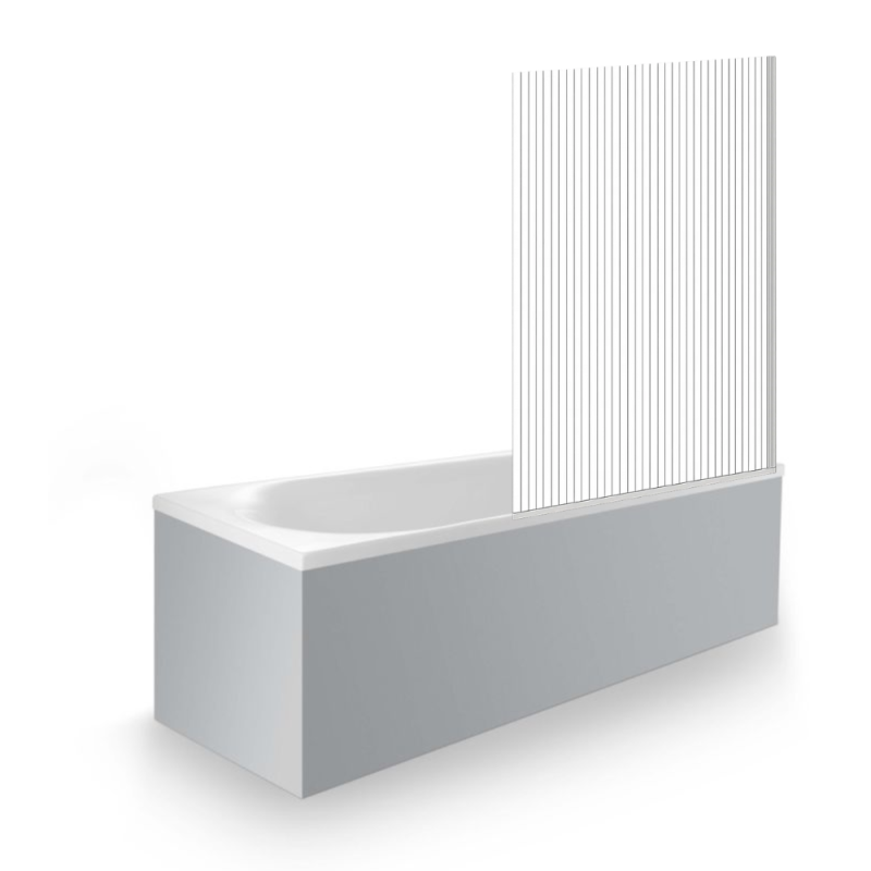 Baignoire droite DURAVIT D-Neo 170 x75 cm + Pare bain droit AURYS ...