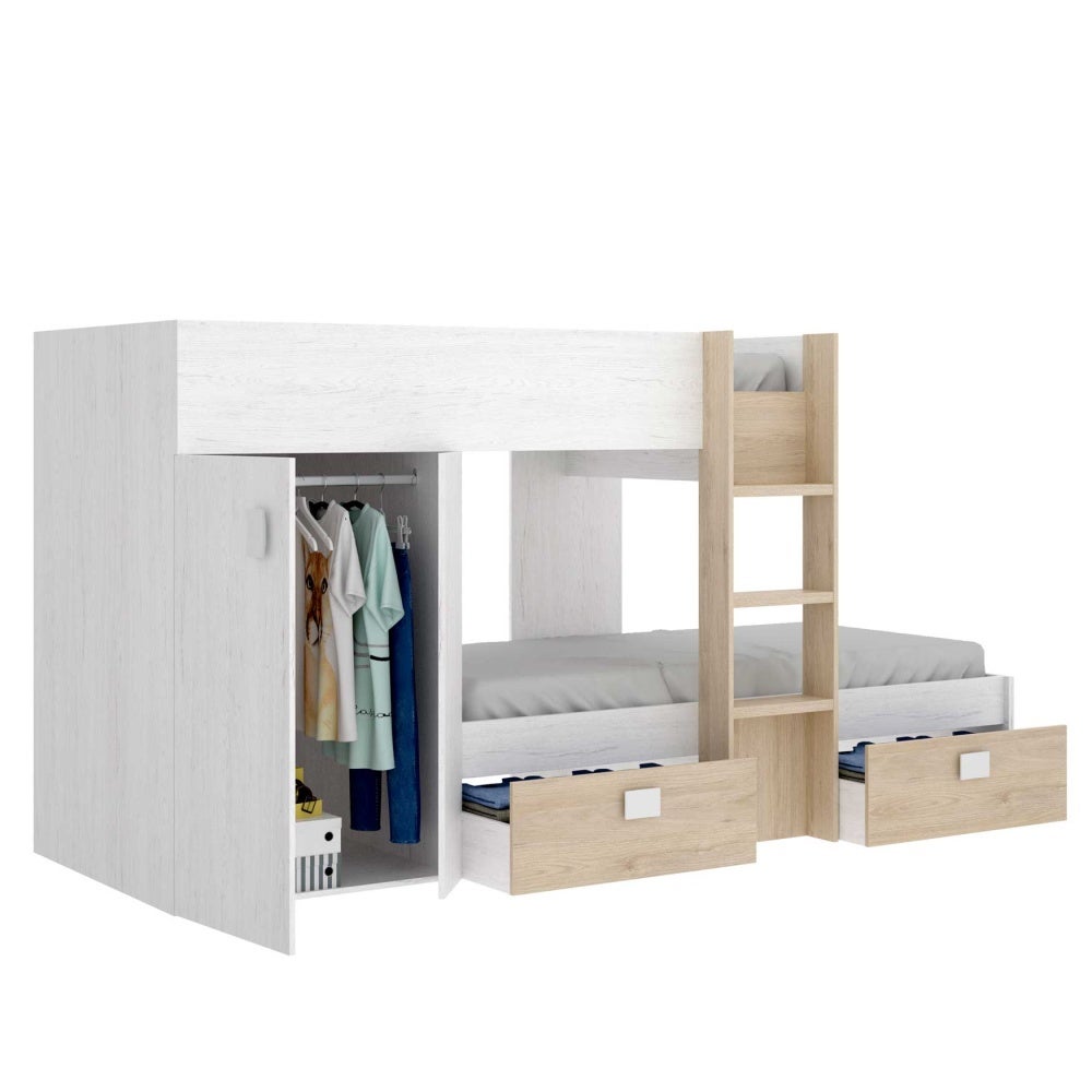 Lit Superposé avec Armoire Colin | Leroy Merlin