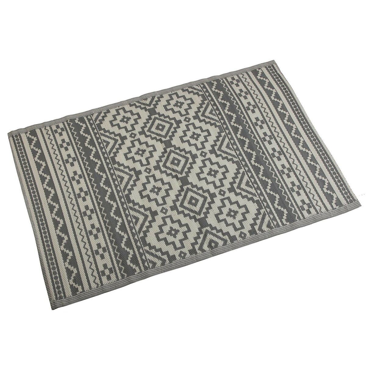 Tapis Versa Gris polypropylène 120 x 1 x 180 cm | Leroy Merlin