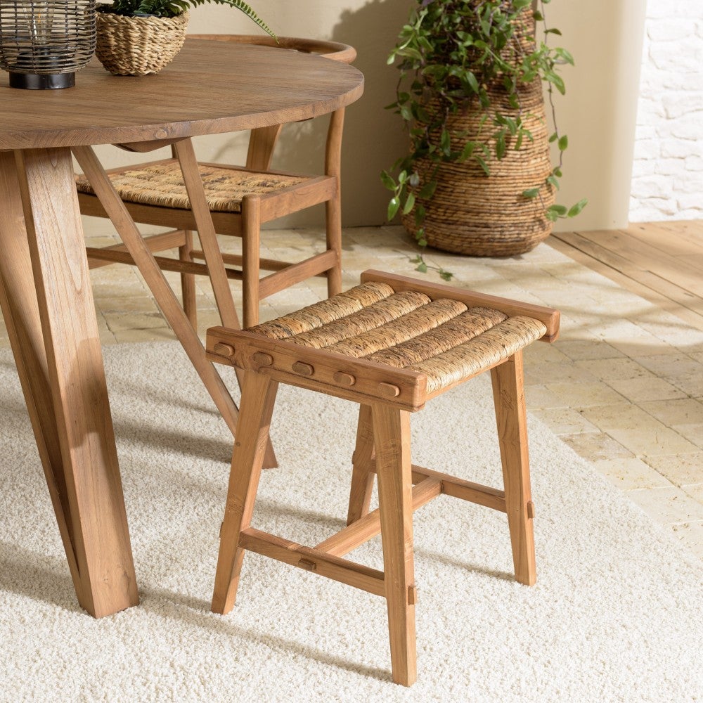 SIXTINE - Tabouret assise en rotin | Leroy Merlin