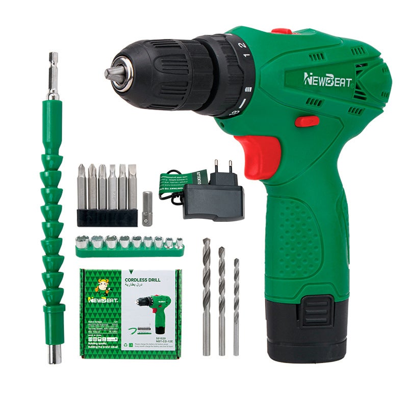 AULEDIO 2 Sets Taladro Inalámbrico 12V con 26 Accesorios, 25+1 Ajustes ...