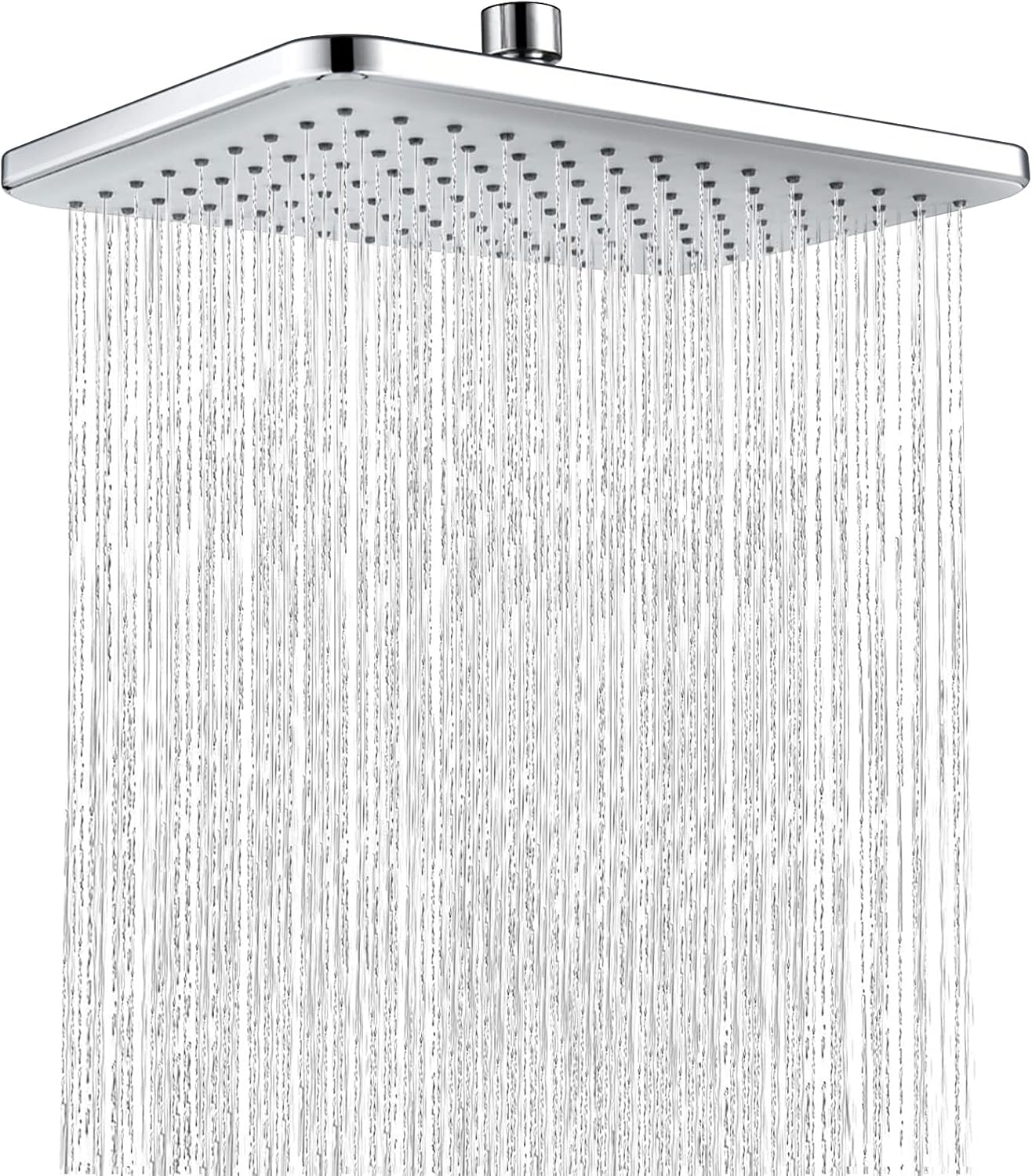 Alcachofa de ducha en cascada de acero inoxidable, ducha de techo con ...