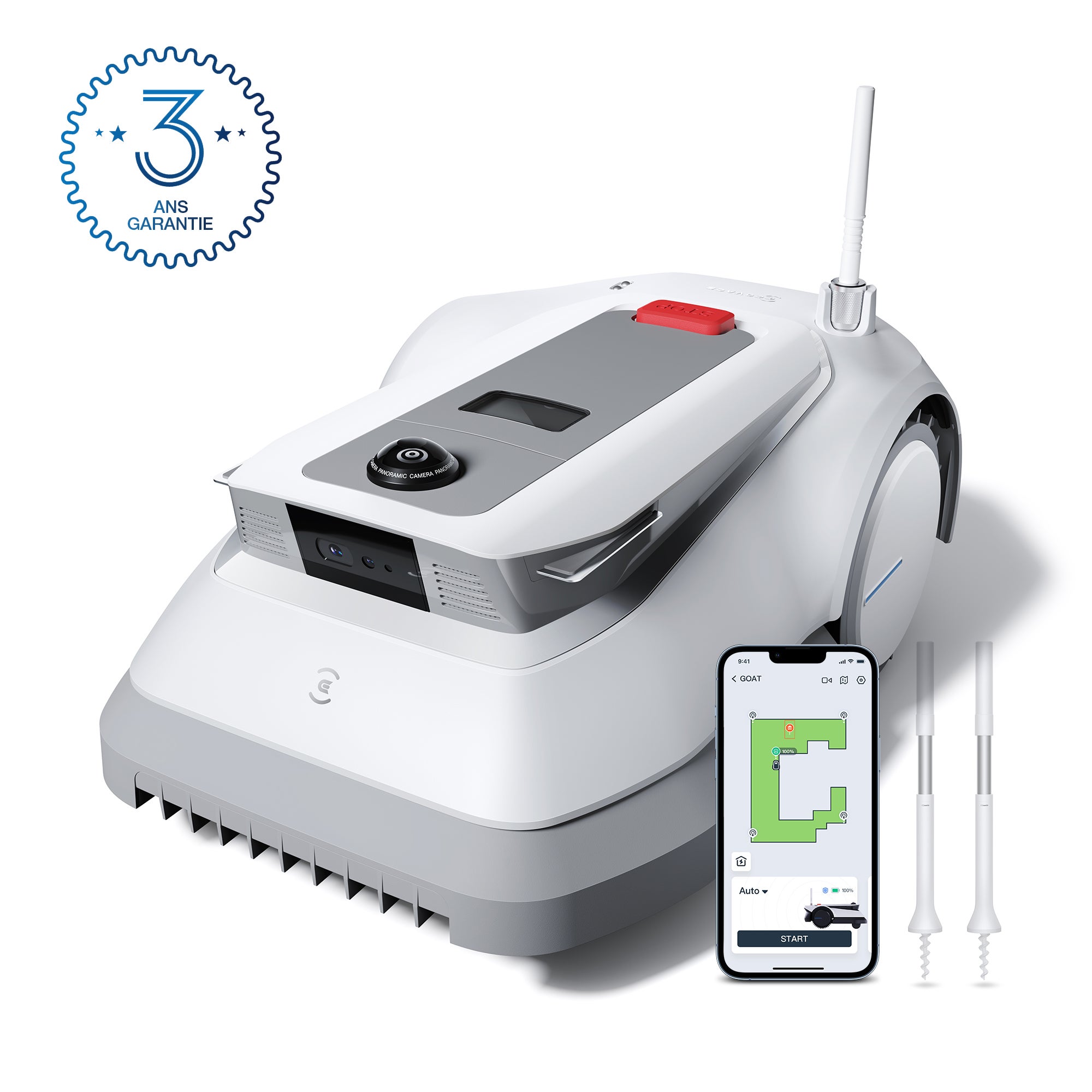 Robot da Giardino Ecovacs GOAT G1-800W | Leroy Merlin