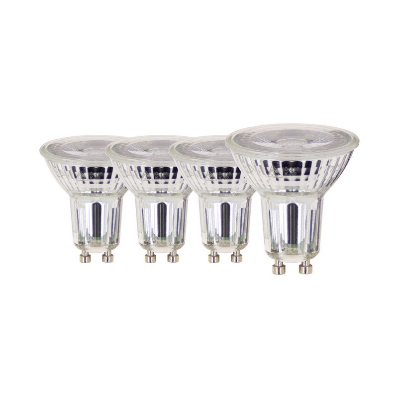 Toulum - Lot de 3 ampoules spot + 1 gratuite, culot GU10, 5W cons. et ...