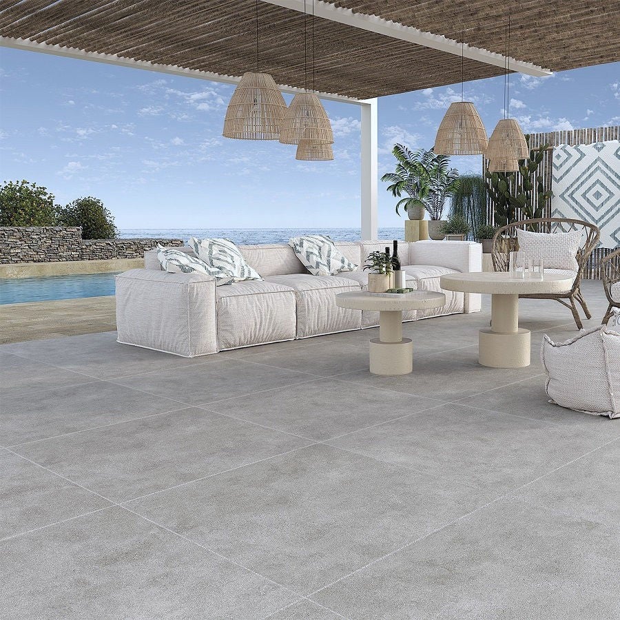 Dalle Sur Plots Marengo 60x60x2 Cm Effet Béton Antidérapant R11 | Leroy ...