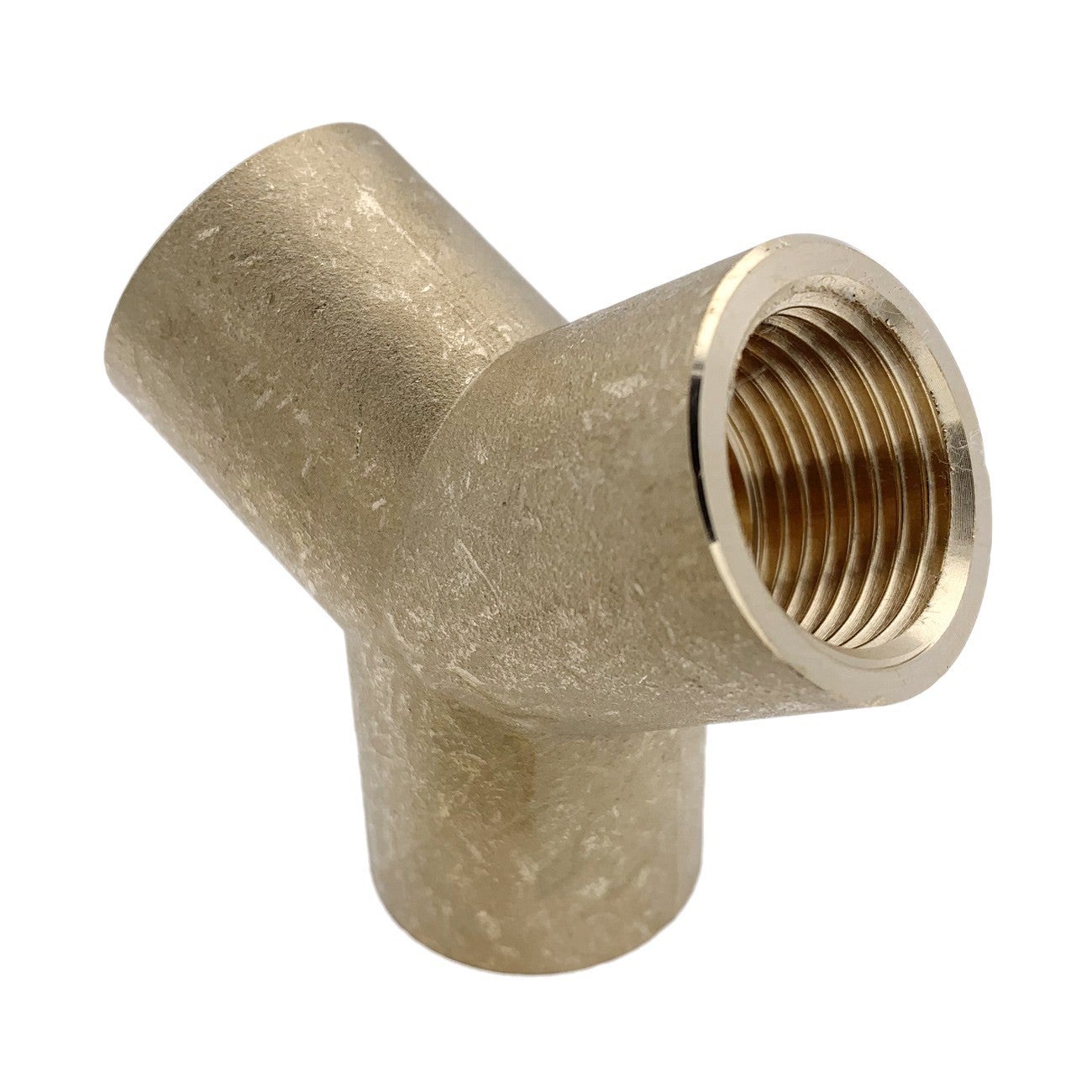 Lot de 5_Raccord en Y femelle en laiton égal modèle 1/2" | Leroy Merlin